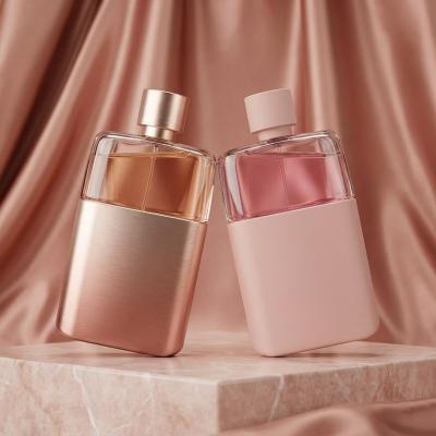 China Anding Manufacturer High-end Customizable Empty Design Modern 100ml Glass Perfume Bottle Botella De Perfume for sale
