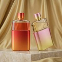 China Anding Manufacturer High-end Customizable Empty Design Modern 100ml Glass Perfume Bottle Botella De Perfume for sale
