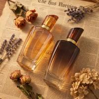China Anding Supplier Luxury Custom High-end Empty Fancy with Spray Premium Elegant 100ml Glass Perfume Bottle for sale