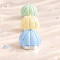 China Perfume Bottle Caps Magnetic Weighted Plastic Dome Ribbed Cover Accessory for sale