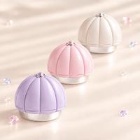 China Perfume Bottle Caps Magnetic Weighted Plastic Dome Ribbed Cover Accessory for sale