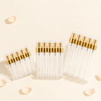 China 3ml 5ml 10ml Travel Perfume Sample Bottles Empty Glass Spray Cylinder Mini for sale
