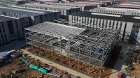 China Customized Design Prefabricated Industrial Steel Buildings Corrosion Resistant ISO 45001 for sale