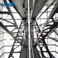 China Fire Resistant Steel Structure Warehouse Large Span Column Free Space Office Building for sale