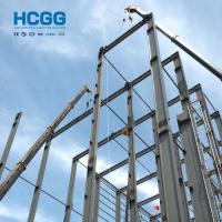 China Industrial Q355B Q235B Steel Pre Engineered Buildings Lightweight Metal Frame Structure for sale