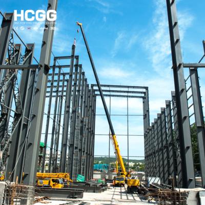China Heavy Duty Steel Structure Warehouse Industrial Steel Frame Buildings Earthquake Proof for sale