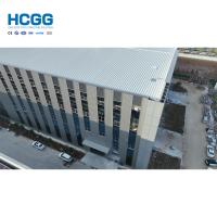 China Large Span Metal Building Workshop Wind Resistance Q355B Q235B Steel Framed Workshops for sale