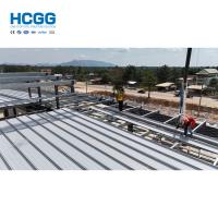 China Hot Dip Galvanized Steel Frame Chicken House Environment Friendly Column Free Design for sale