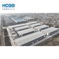 China Hot Rolled Steel Prefab Warehouse Building Painted Galvanized Surface ISO CE Certified for sale