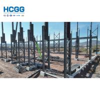China H Beam Light Steel Frame Structure Commercial Prefabricated Metal Buildings CE Standard for sale