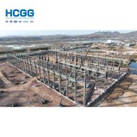 China Galvanized H Beam Steel Structure Warehouse Weather Resistant Quickly Assembled for sale