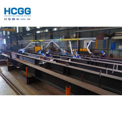 China 9m 12m Anti Seismic Prefabricated Steel H Beam Light Weight For Steel Structure Building for sale