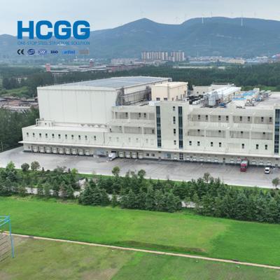 China H Beam Steel Structure Warehouse Shed Fabricated Steel Buildings Customized Design for sale