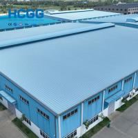 China Q235 Q355 Industrial Steel Structure Building with Corrugated Color Steel Sheet for sale