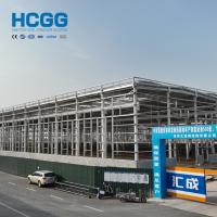 China Custom Designed Steel Structure Industrial Building Prefab Steel Workshop Wind Resistance for sale