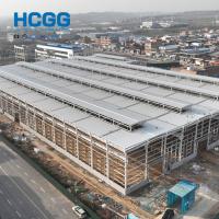 China Portal Frame Building Construction High Strength Steel Shed Workshop Weatherproof for sale