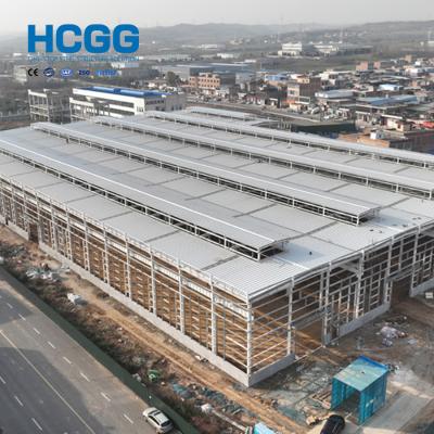 China Portal Frame Building Construction High Strength Steel Shed Workshop Weatherproof for sale