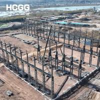 China Custom Height Prefabricated Heavy Steel Structure Building Industrial Shed Anti Wind for sale