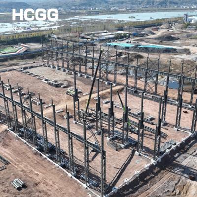 China Custom Height Prefabricated Heavy Steel Structure Building Industrial Shed Anti Wind for sale