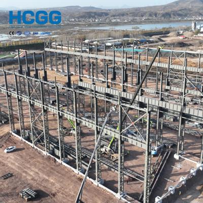 China Large Span Prefabricated Steel Structure Buildings Short Assembly CE ISO Certified for sale