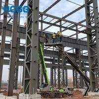 China High Strength Steel Structure Workshop Building Rapid Erection Column Free Interiors for sale
