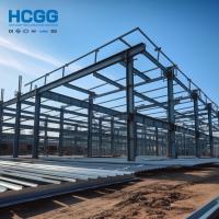 China Large Space Prefabrication Heavy Duty Steel Structure Workshop CE ISO Certified for sale