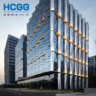 China High Rise Q355B Q235B Steel Structure Building Commercial Steel Construction Custom Design for sale