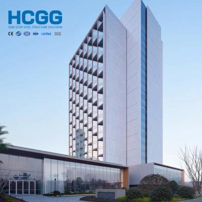 China Q355 Q235B Steel Prefab Commercial Office Building Multi Storey Anti Earthquake for sale