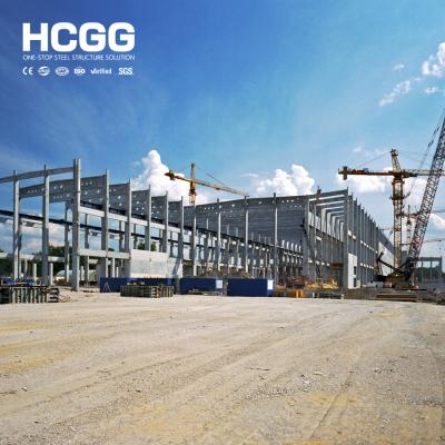 China Customizable Size Steel Structure Building Heavy Duty Prefab Commercial Steel Buildings for sale