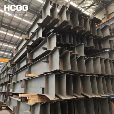 China High Load Bearing Steel Structural Components H Beam Custom Sizes Q235B Material for sale