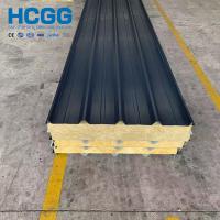 China Galvanized Corrugated Sandwich Metal Sheet Low Maintenance Customized Size for sale