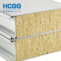 China Fireproof Insulated Metal Sandwich Panel Customizable Thickness Smooth Surface for sale