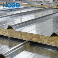 China Customized Color Fire Resistant Metal Sandwich Panels for Industrial Commercial Buildings for sale