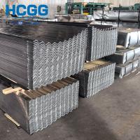 China Smooth Corrugated Metal Roof Panels Galvanized Steel Roofing Sheet Customized Thickness for sale