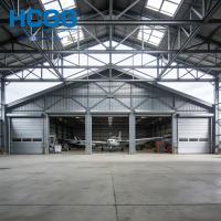 China Hot Dip Galvanized Steel Airplane Hangar Seismic Resistance Metal Hangar Building for sale