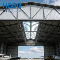 China Steel Structure Hangar Robust Large Span Aircraft Hangar for Aviation Maintenance and Storage Building Applications for sale