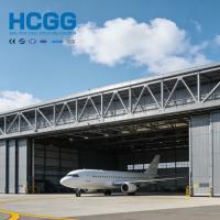 China Aircraft-Specific Custom Engineering Steel Structure Hangar Prefabricated For Airplane Maintenance Storage for sale
