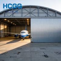 China Aircraft-Specific Custom Engineering Steel Structure Hangar Prefabricated For Airplane Maintenance Storage for sale