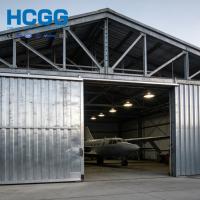 China Hot Dip Galvanized Steel Airplane Hangar Seismic Resistance Metal Hangar Building for sale