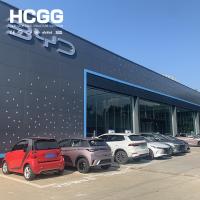 China Steel Structure Car Showroom with Seismic and Wind Resistance and Customizable Design for sale