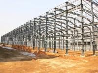 China Fast Install Light Steel Frame Warehouse Workshop Q355B Prefab Metal Building ISO 3834 for sale