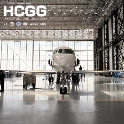 China Steel Structure Hangar Robust Large Span Aircraft Hangar for Aviation Maintenance and Storage Building Applications for sale