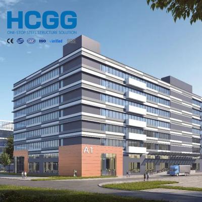 China Anti Rust Multi Story Prefabricated Steel Structure Building For Schools Shopping Malls for sale