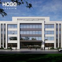 China Anti Rust Multi Story Prefabricated Steel Structure Building For Schools Shopping Malls for sale