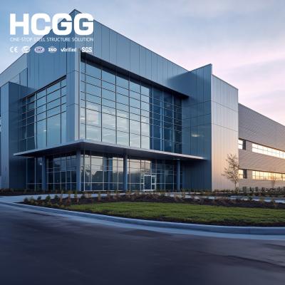 China High Rise Prefab Commercial Steel Structure Buildings For Office Shopping Mall Showrooms for sale