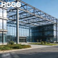 China Steel Frame Office Buildings constructed with precision engineered steel components ensuring consistent and strength for sale