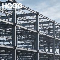 China High Strength High-rise Steel Structure Building Prefabricated Super High-rise Commercial Steel Frame Project for sale