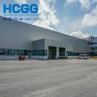 China Pre-engineered Bolt Steel Structure Garage Workshop Warehouse Building With Sandwich Panel And Galvanized Steel Frame for sale