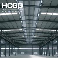 China Prefabricated Steel Structure Warehouse Workshop Industrial Building Wind Snow And Shock-Resistant Free Design for sale