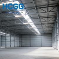 China Professional Large Span Steel Structure Warehouse Logistics Center Q355B/A572 Gr.50/S355JR Industrial Building for sale